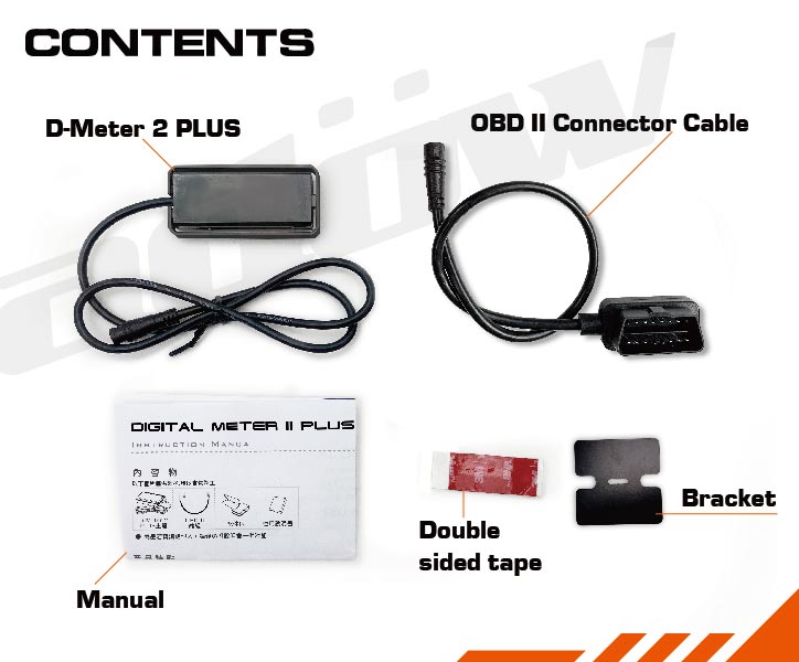 OBDII Digital Meter 2 PLUS| In-Stock & Ready to Ship - Shadow